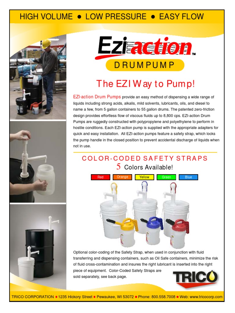 Ezi Action | PDF | Pump | Liquids