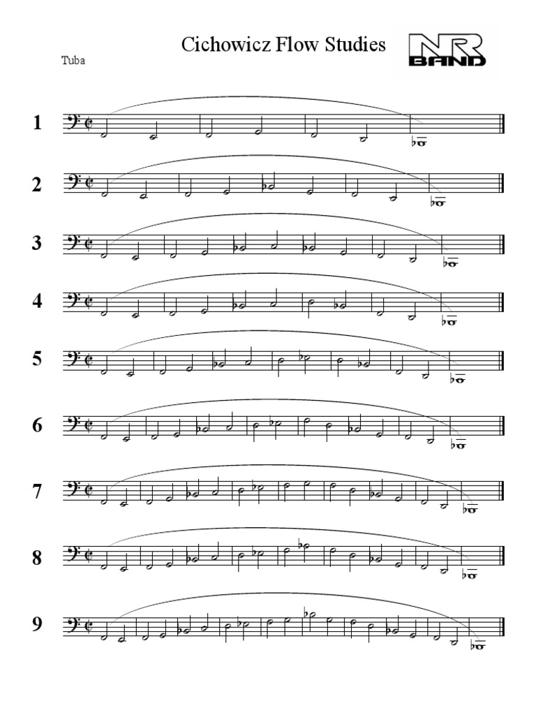Tuba Advanced Flow Studies | PDF
