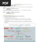 Conjugação do Verbo Trazer | PDF | Tempo gramatical | Regras