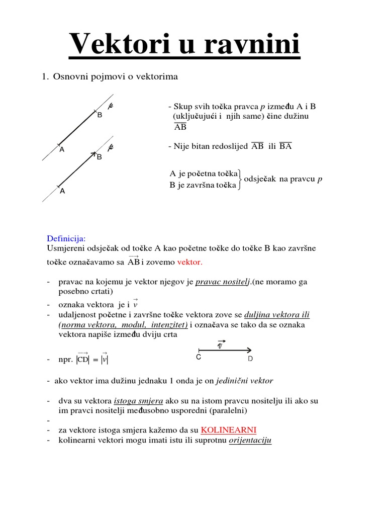 Vektori Liba | PDF