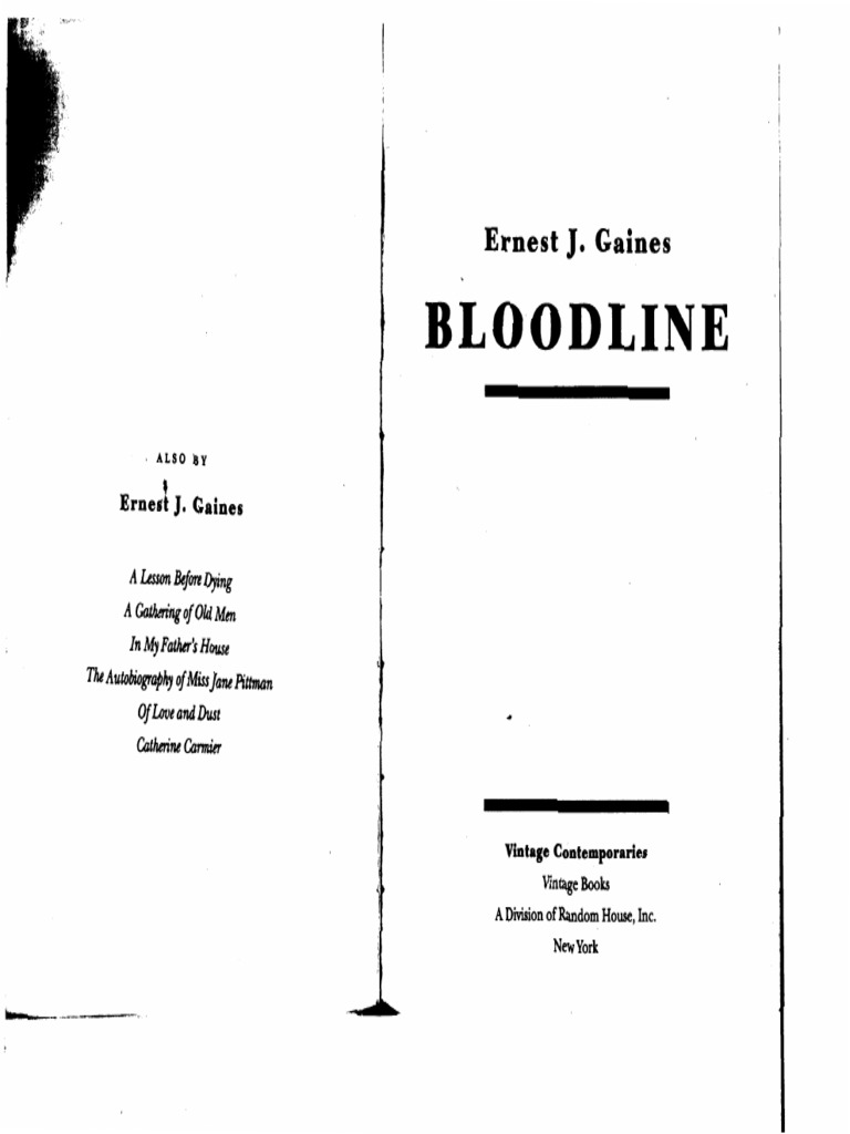 Bloodline | PDF | Nature