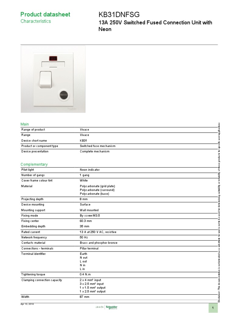 Vivace Kb31dnfsg | PDF | Fuse (Electrical) | Equipment