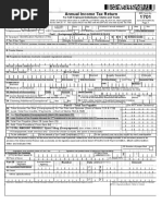 BIR Form No. 1701 | PDF | Income Tax | Tax Deduction
