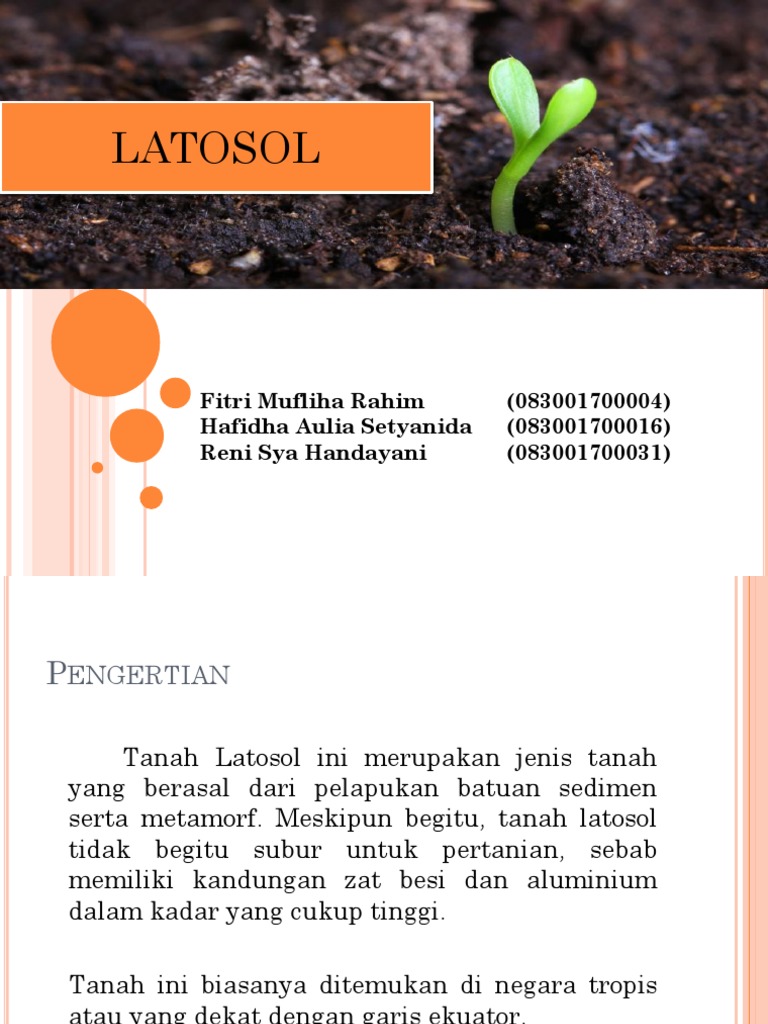 Proses Pembentukan Tanah Latosol | PDF