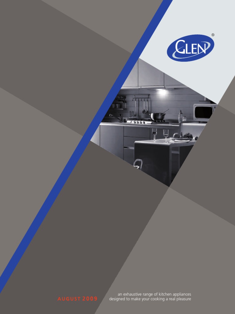 Catalogue Glen | PDF | Oven | Kitchen Stove
