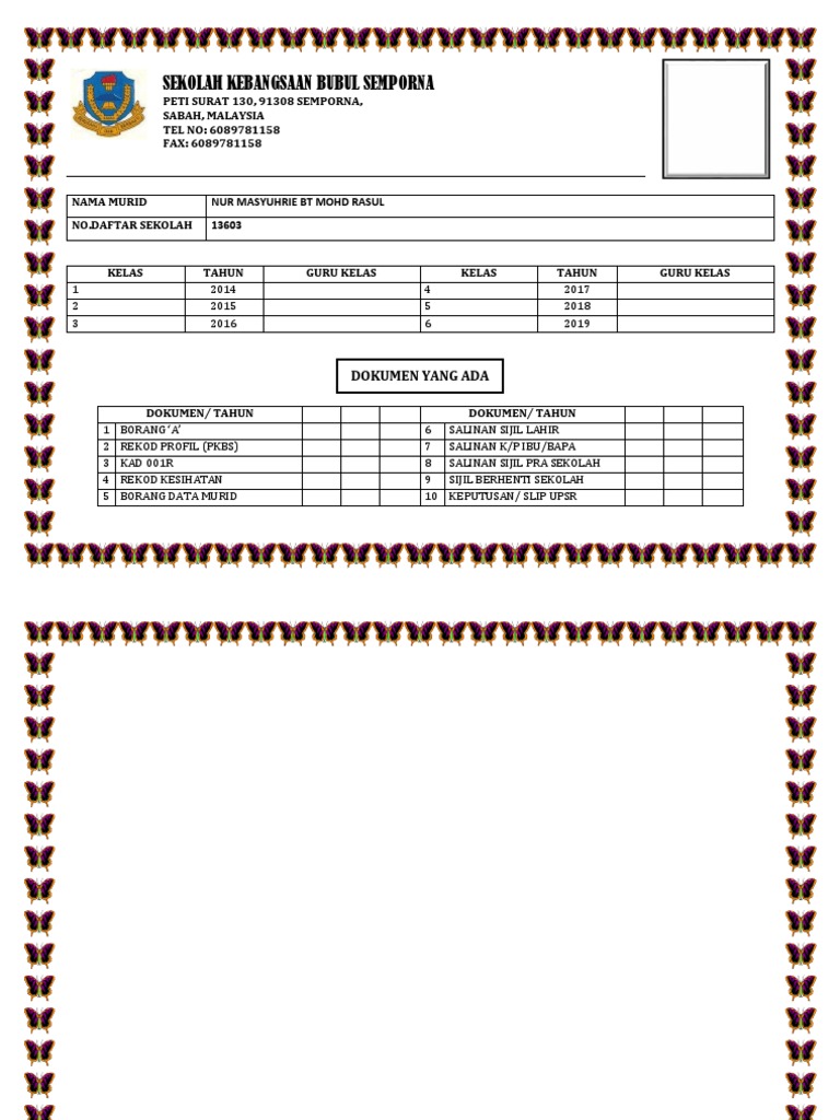 Cover Fail Murid | PDF