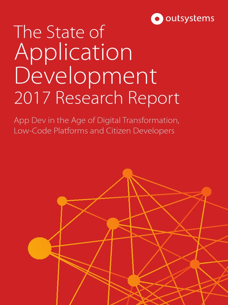 Outsystems State of Application Development Report PDF | PDF | Mobile App | Application Software