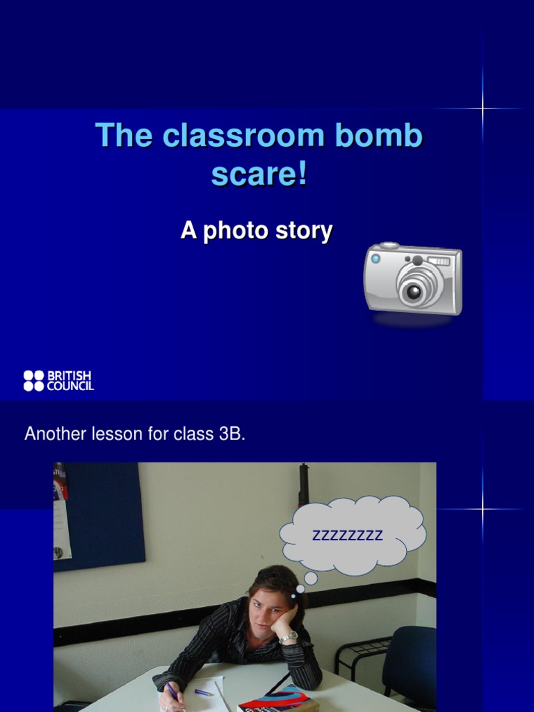 The Classroom Bomb Scare!: A Photo Story | PDF