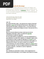Modelo Carta Apoyo | PDF