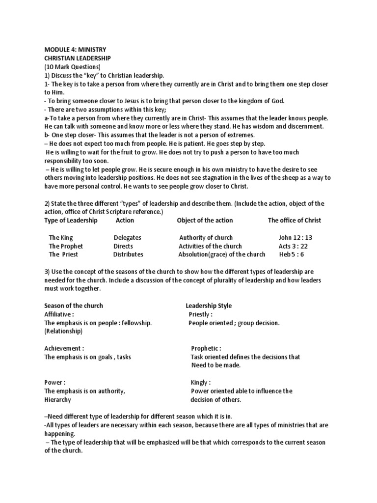 Module 4 | Download Free PDF | Spiritual Gift | Assurance (Theology)