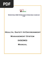 HSE-Objectives & Targets ABE-HSE-OB-01 PDF | PDF | Safety | Business