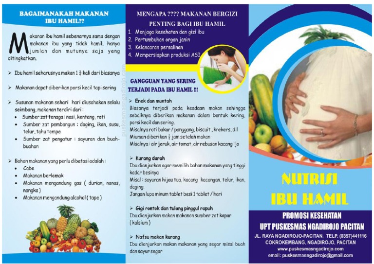Leaflet Kelas Ibu Hamil | PDF