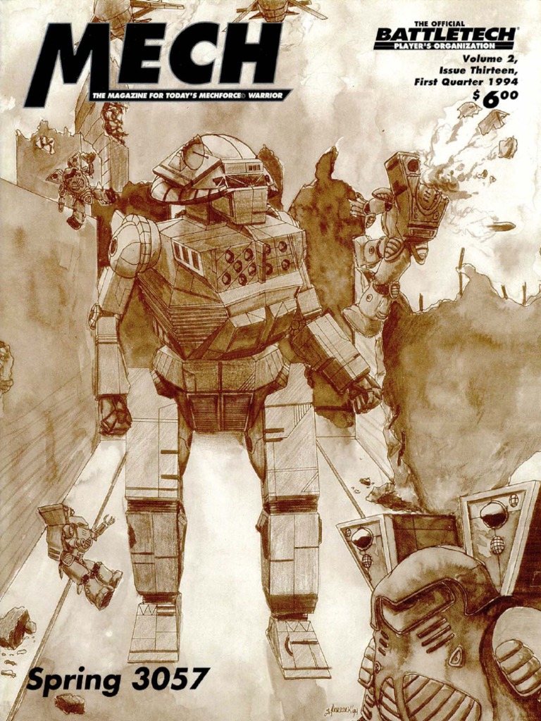 BattleTech - Magazine - BattleTechnology #13 | PDF