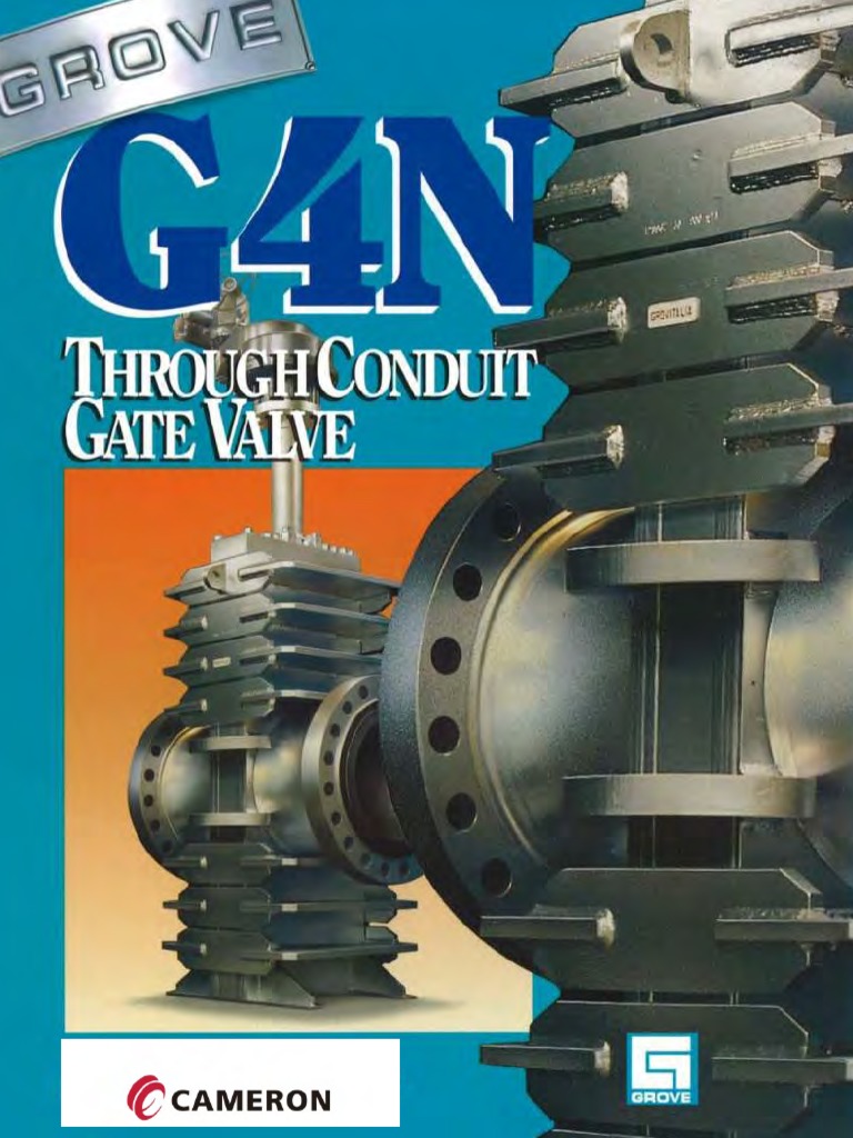 Grove Model G4N Thru-Conduit Gate Valve2 | PDF