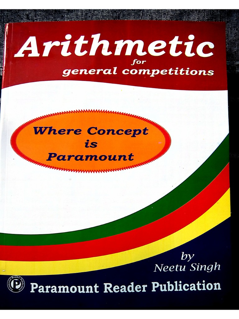 Paramount Arithmetic Pdf