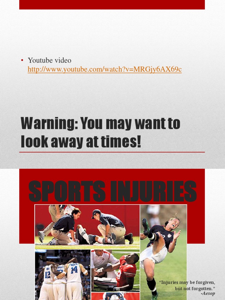 Sports Injuries | PDF | Shoulder | Knee