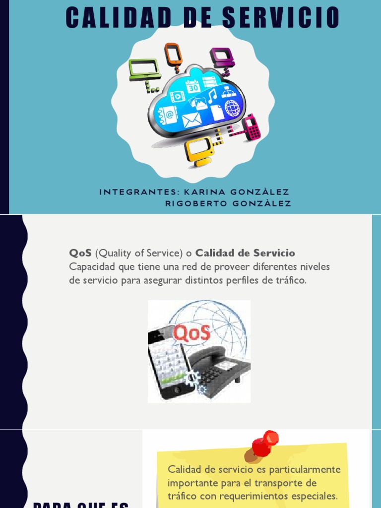 Calidad de Servicio en Redes IP | PDF | Calidad de servicio | Redes de ...