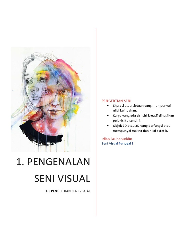 Seni Visual STPM (970/1) (Incomplete) | PDF