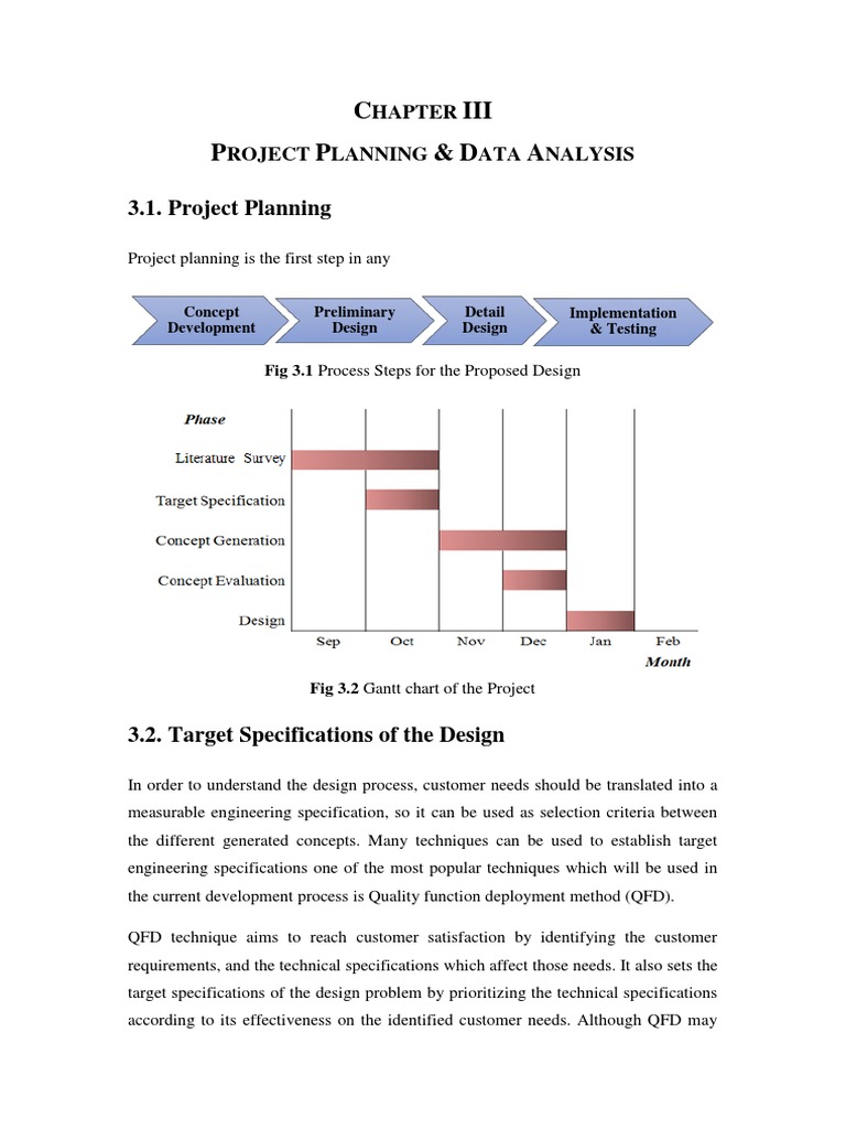C III P P & D A: 3.1. Project Planning | PDF | Specification (Technical ...