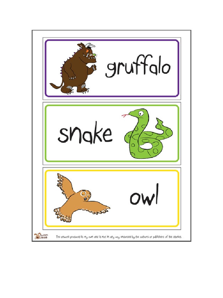 The Gruffalo | PDF