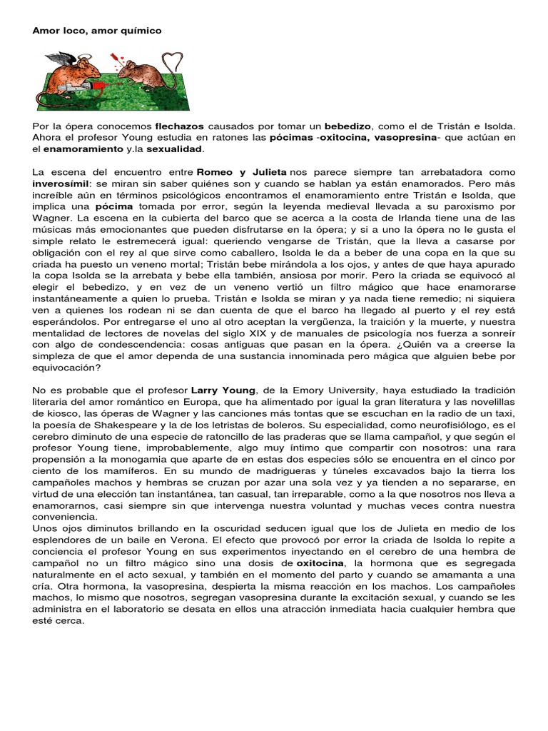 Amor Loco | PDF | Romeo y Julieta | Amor