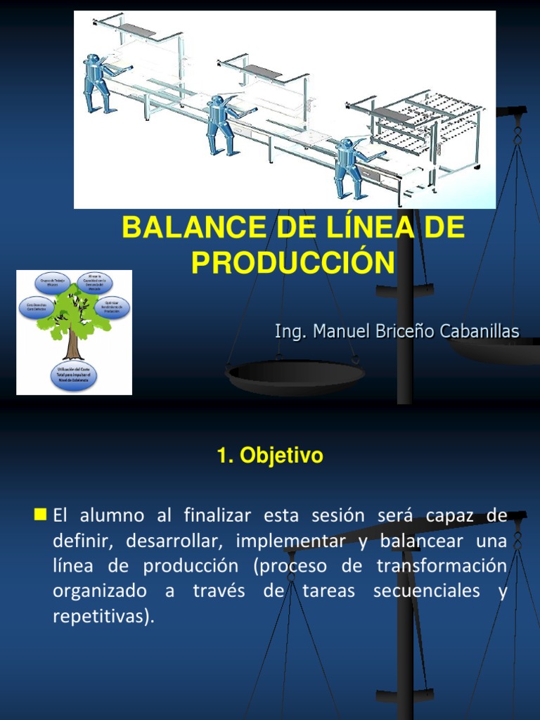Balanceo de Líneas de Producción | PDF | Producción y fabricación ...
