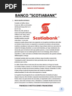 Origen e historia de Scotiabank | PDF | Economias | Bancario