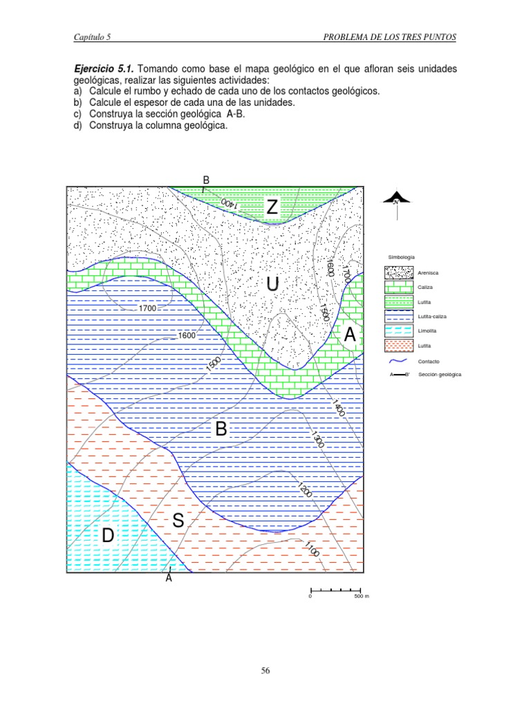Ejercicio 5.1 | PDF | Geología | Ciencias de la Tierra