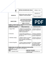 Reporte de Inspeccion Visual | PDF
