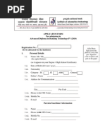 Nomination Registration Form For AVSEC | PDF | Government | Business