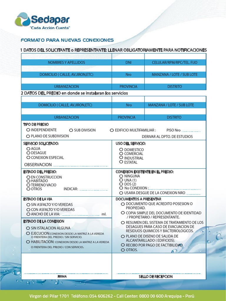 Formato Para Los Nuevos Clientes