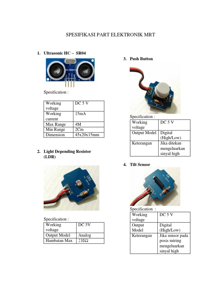 Part Electronics Mrt-Diy - Fixed - 25112017 | PDF