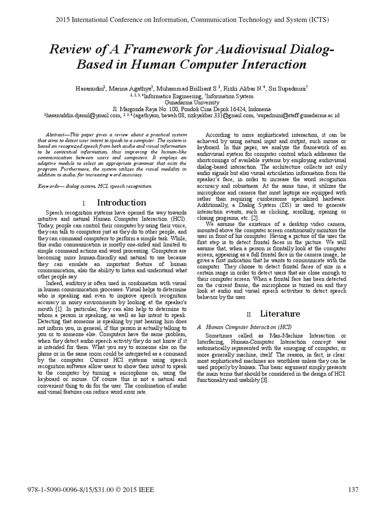 Has A Nudin 2015 | PDF | Intellectual Works | Cybernetics