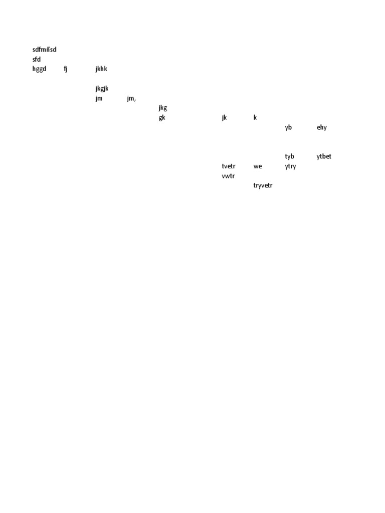 SDFMÑSD SFD HGGD F JKHK JKGJK JM JM, JKG GK JK K Yb Ehy | PDF