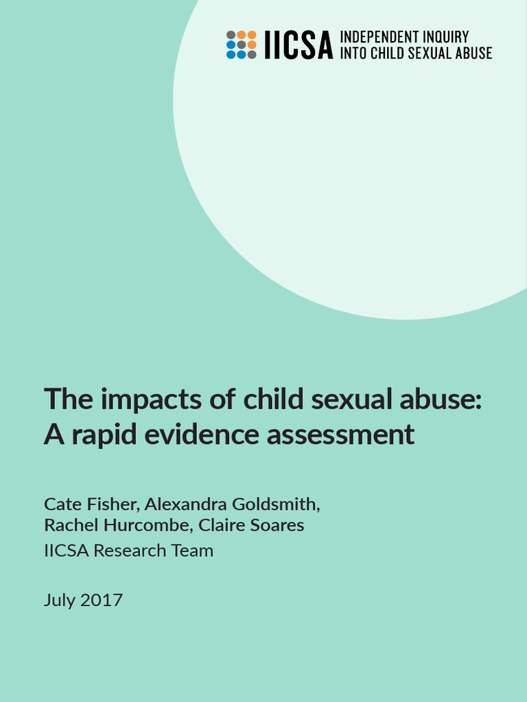 IICSA Impacts of Child Sexual Abuse Rapid Evidence Assessment Full ...