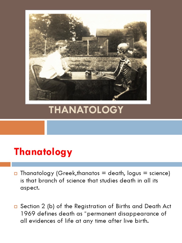 Thanatology | PDF | Coma | Hypoxia (Medical)