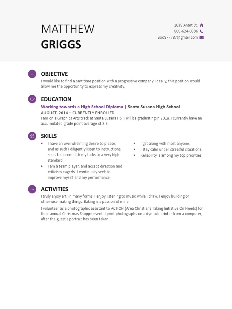 Matthews Resume | PDF