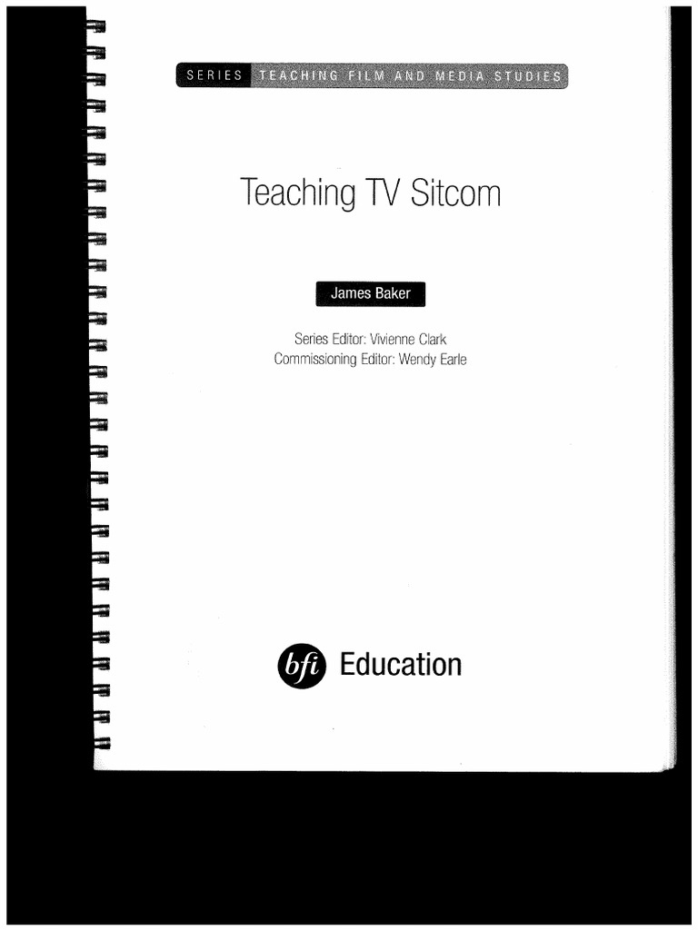 Baker J. Teaching TV Sitcom | PDF