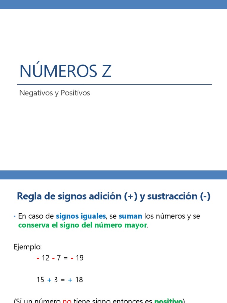 Números Z | PDF