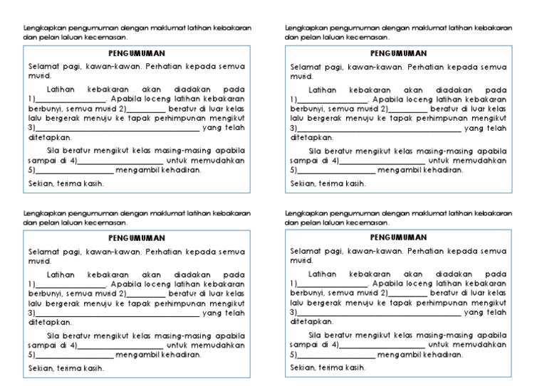 BMT3 U10 PG45 Latihan | PDF