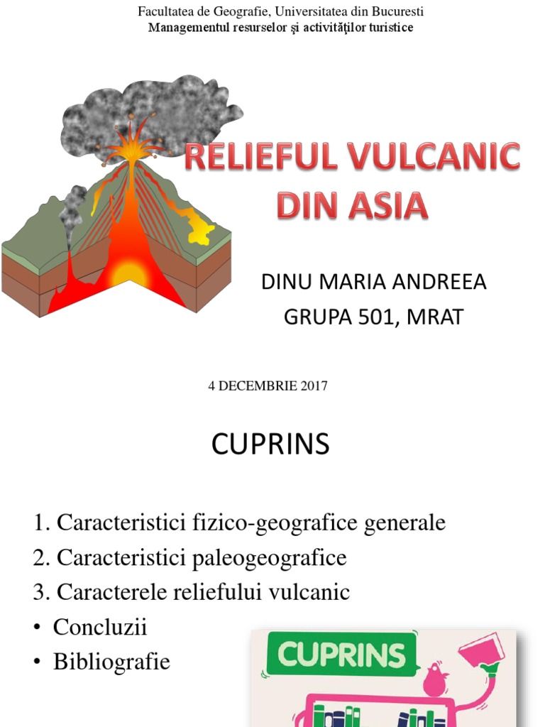 Relieful Vulcanic Din Asia | PDF