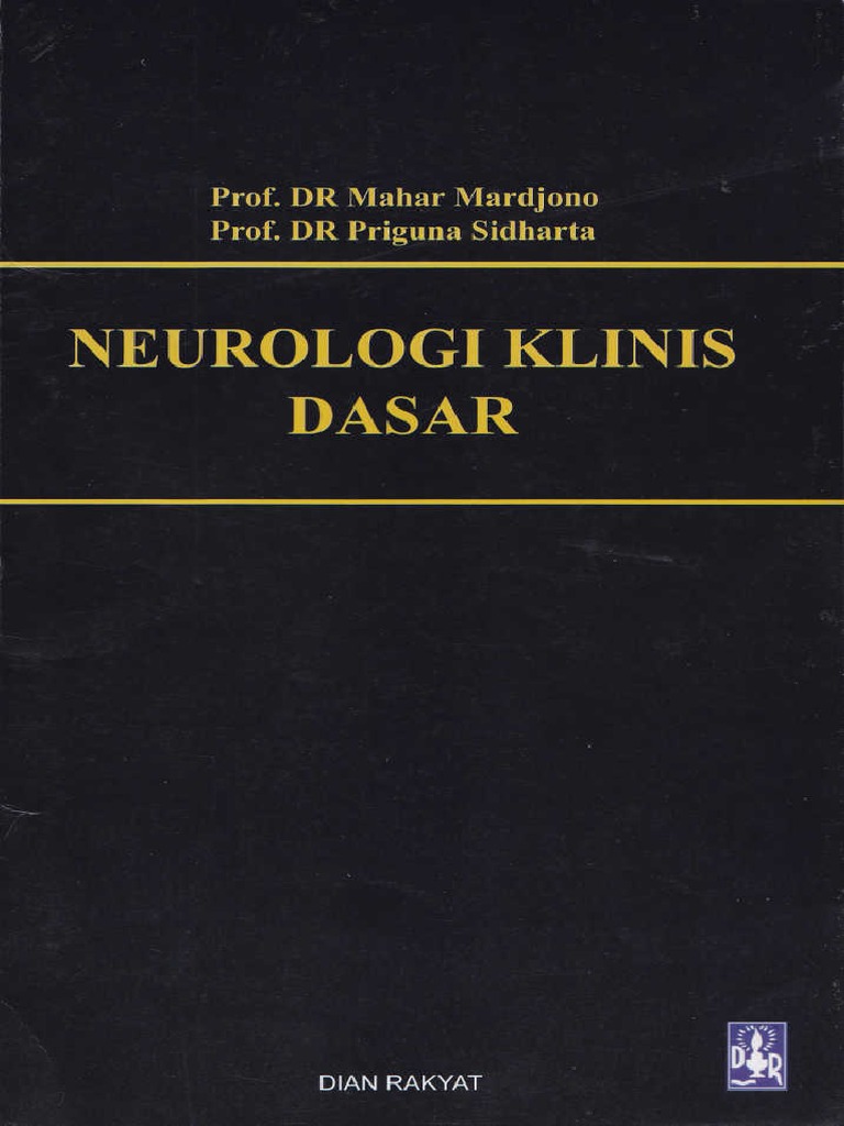 00 Cover Neurologi Klinis Dasar | PDF
