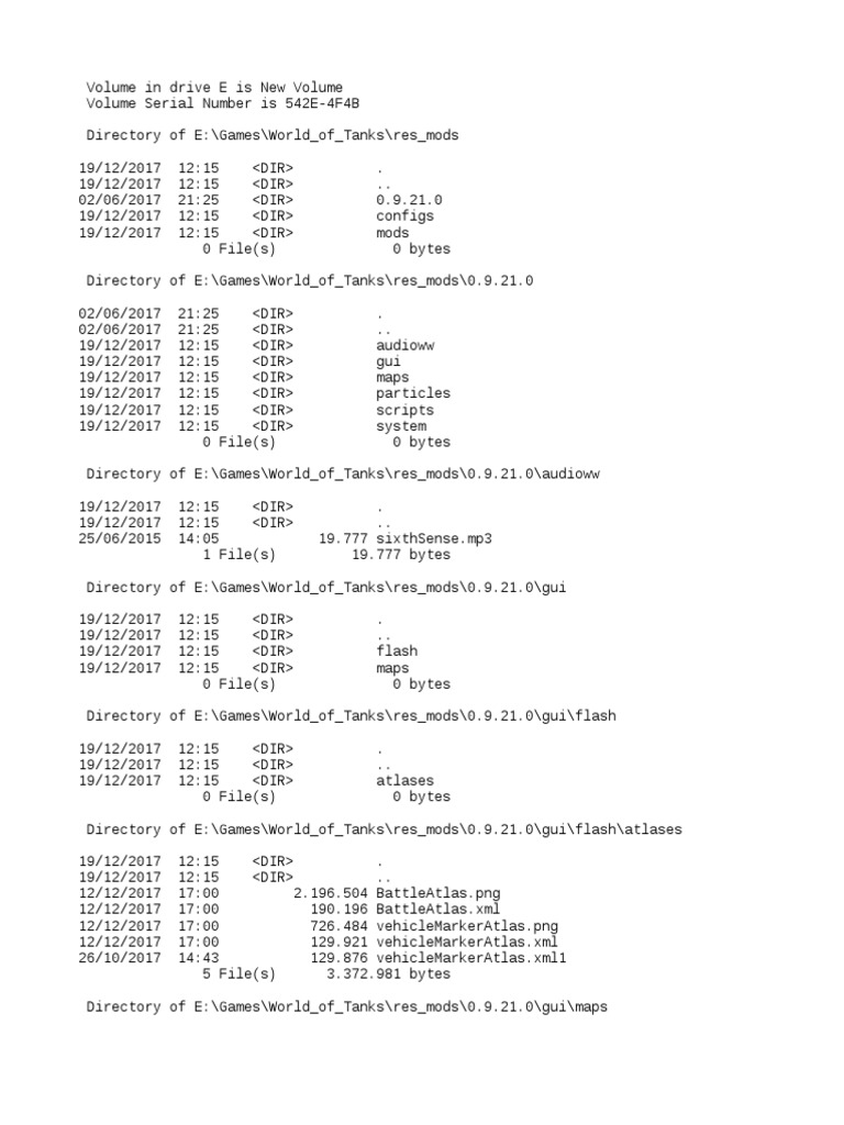 Folder Res Mods | PDF | Directory (Computing) | Computer Data Storage