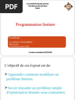 Cours 4 - Méthode de Simplexe | PDF | Optimisation linéaire | Programmation informatique
