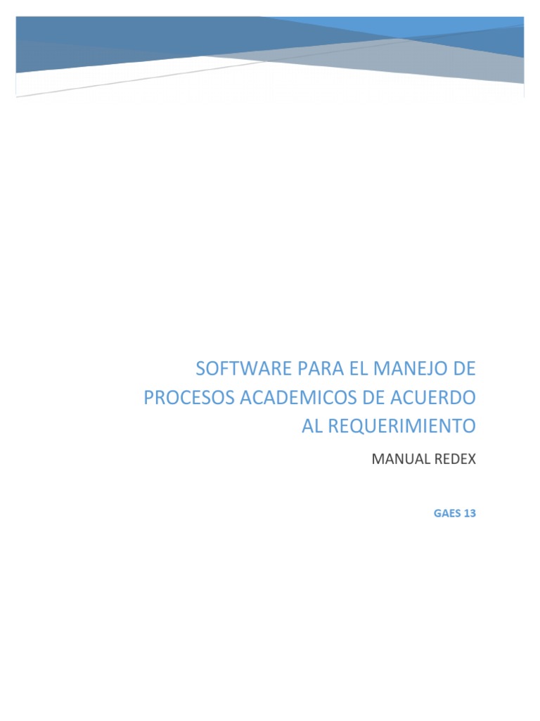 Manual Redex | PDF | Php | Servidor HTTP Apache