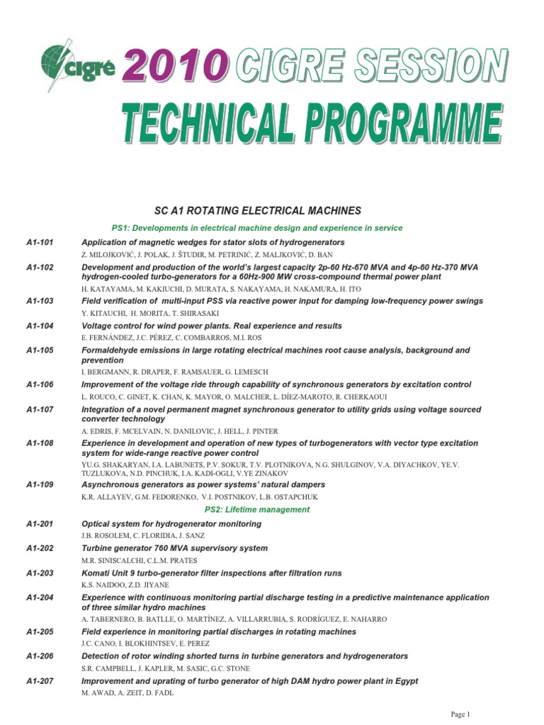 Technical Program2 | PDF