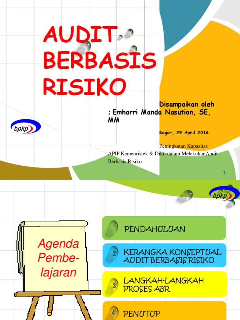 Audit Berbasis Risiko di Kemenristek | PDF
