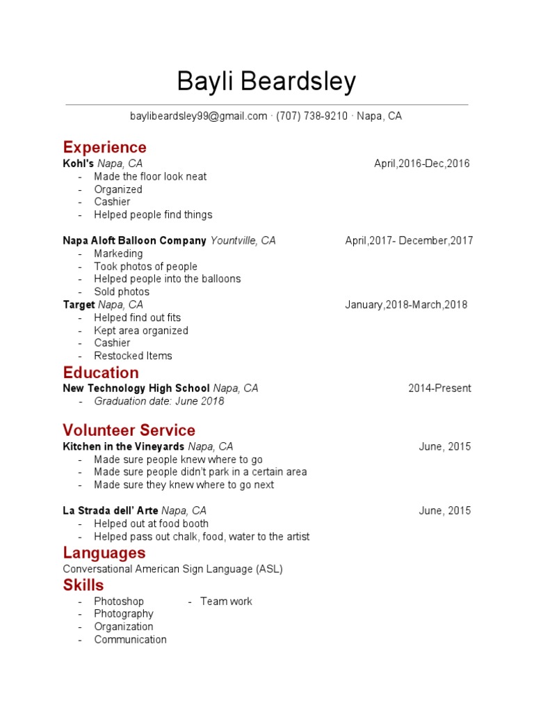 My Resume 2 | PDF