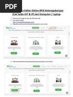 Tutorial Tambah Nomor KPJ | PDF