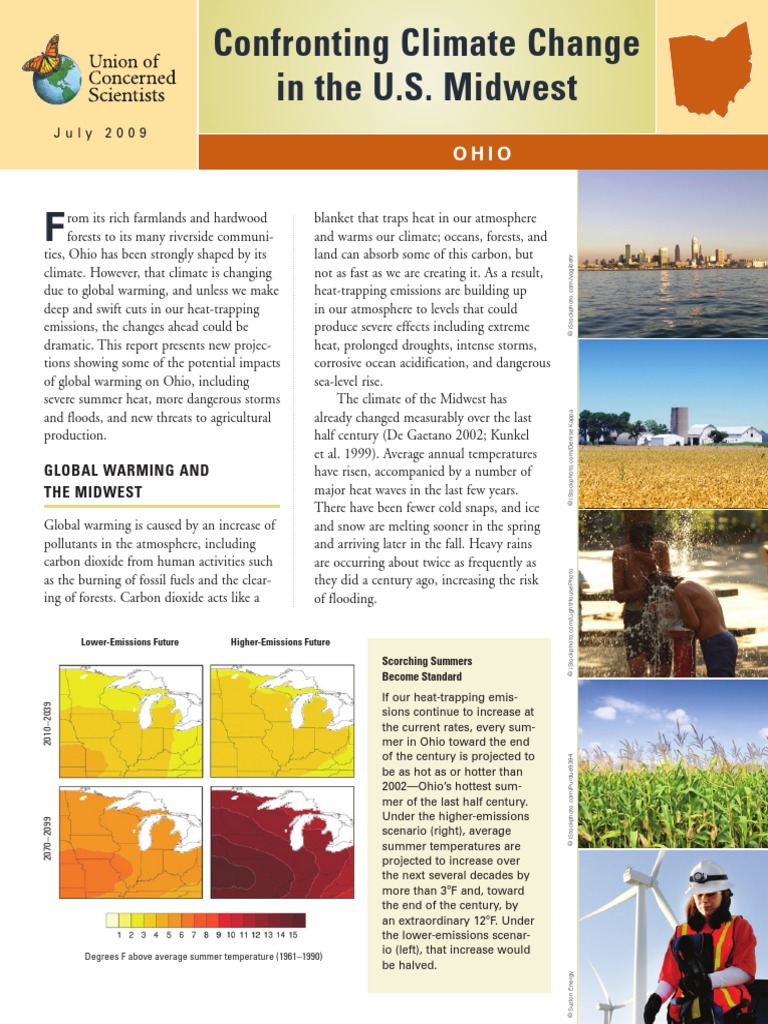 Cleveland Climate Change | PDF | Rain | Air Pollution